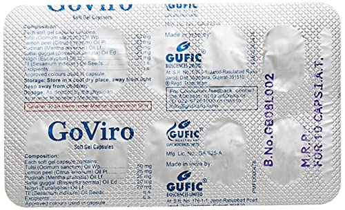 blended vitamin & mineral supplements pack