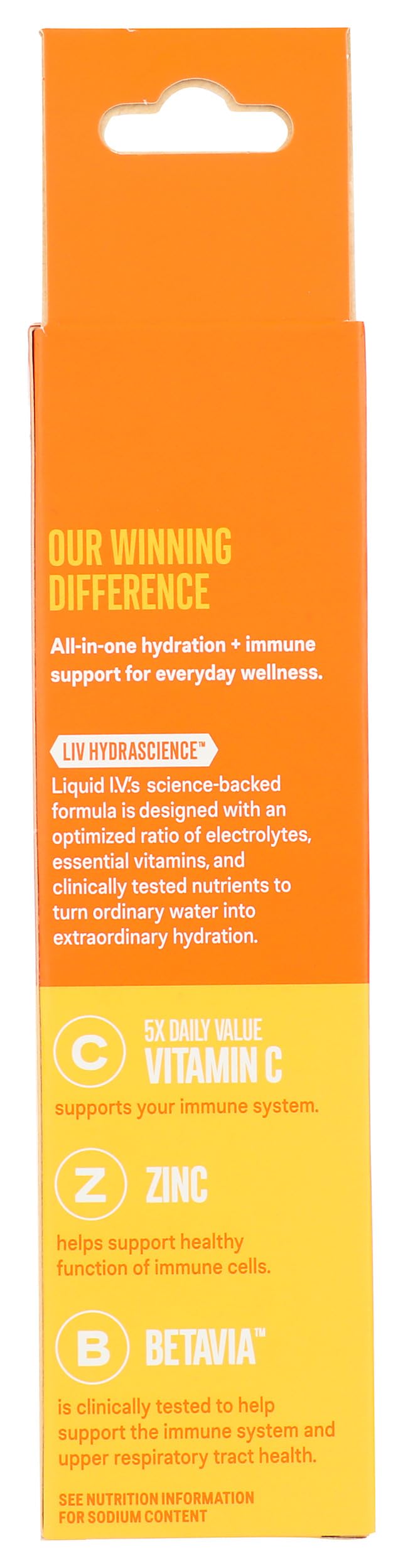Blended vitamin & mineral supplements pack