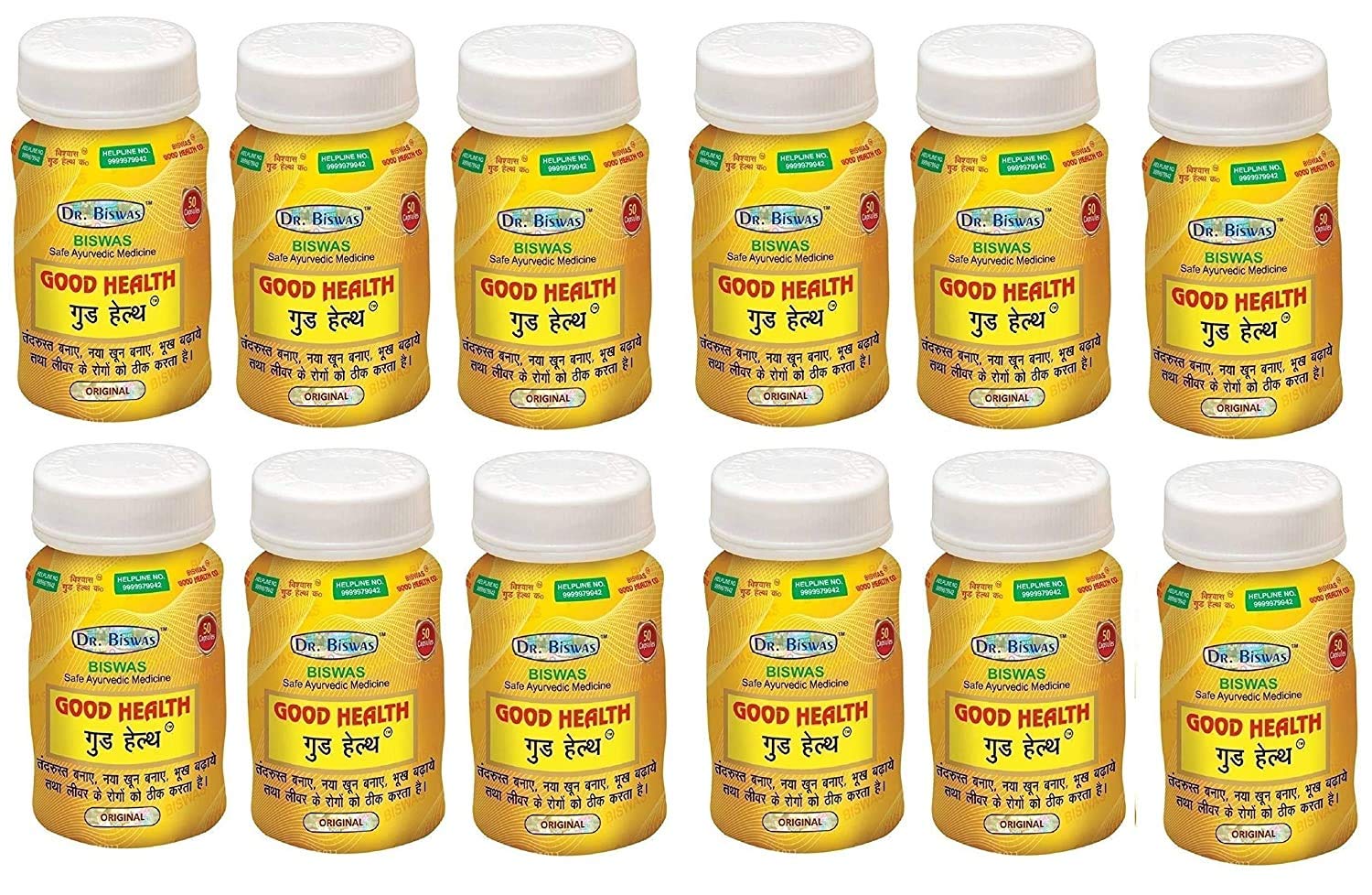 blended vitamin & mineral supplements pack