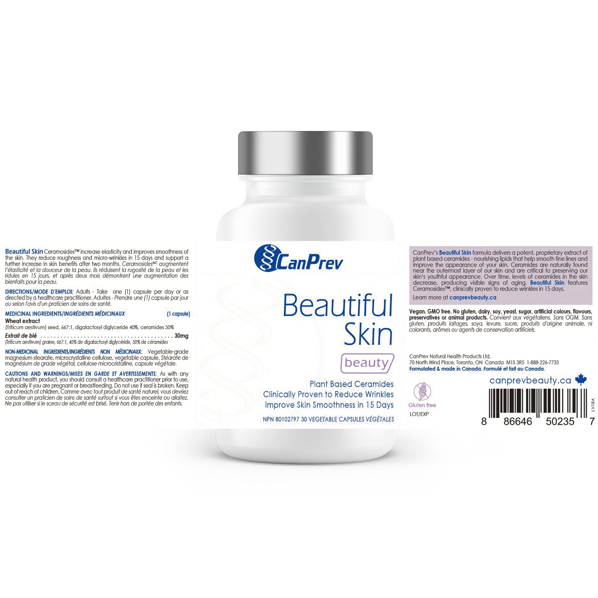 Blended vitamin & mineral supplements to support skin health