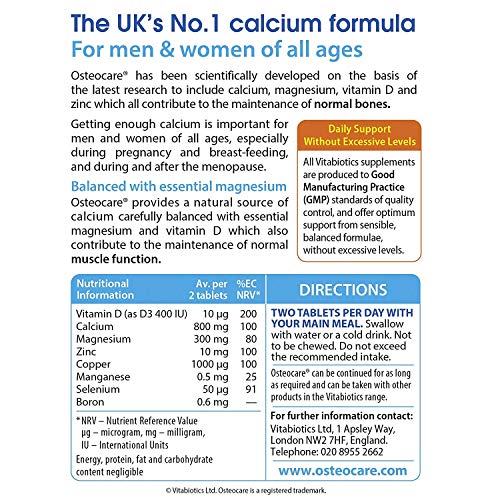 blended vitamin & mineral supplements with calcium