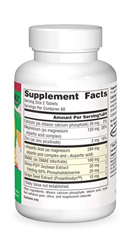 blended vitamin & mineral supplements with DMAE