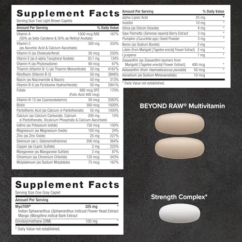 blended vitamin & mineral supplements with essential nutrients