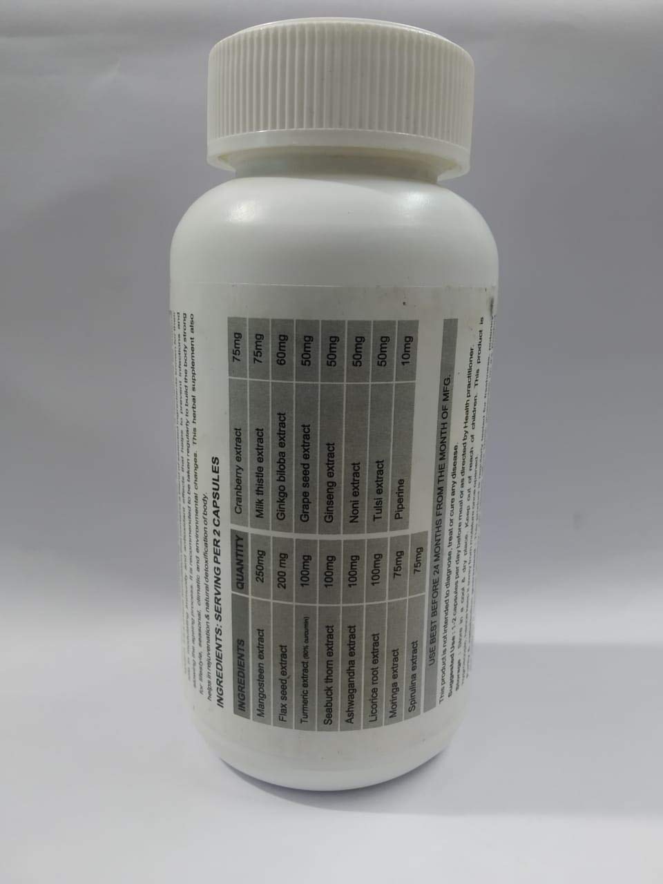 blended vitamin & mineral supplements with essential nutrients