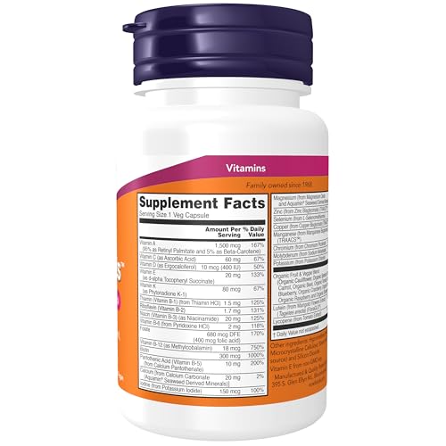 blended vitamin & mineral supplements with lutein