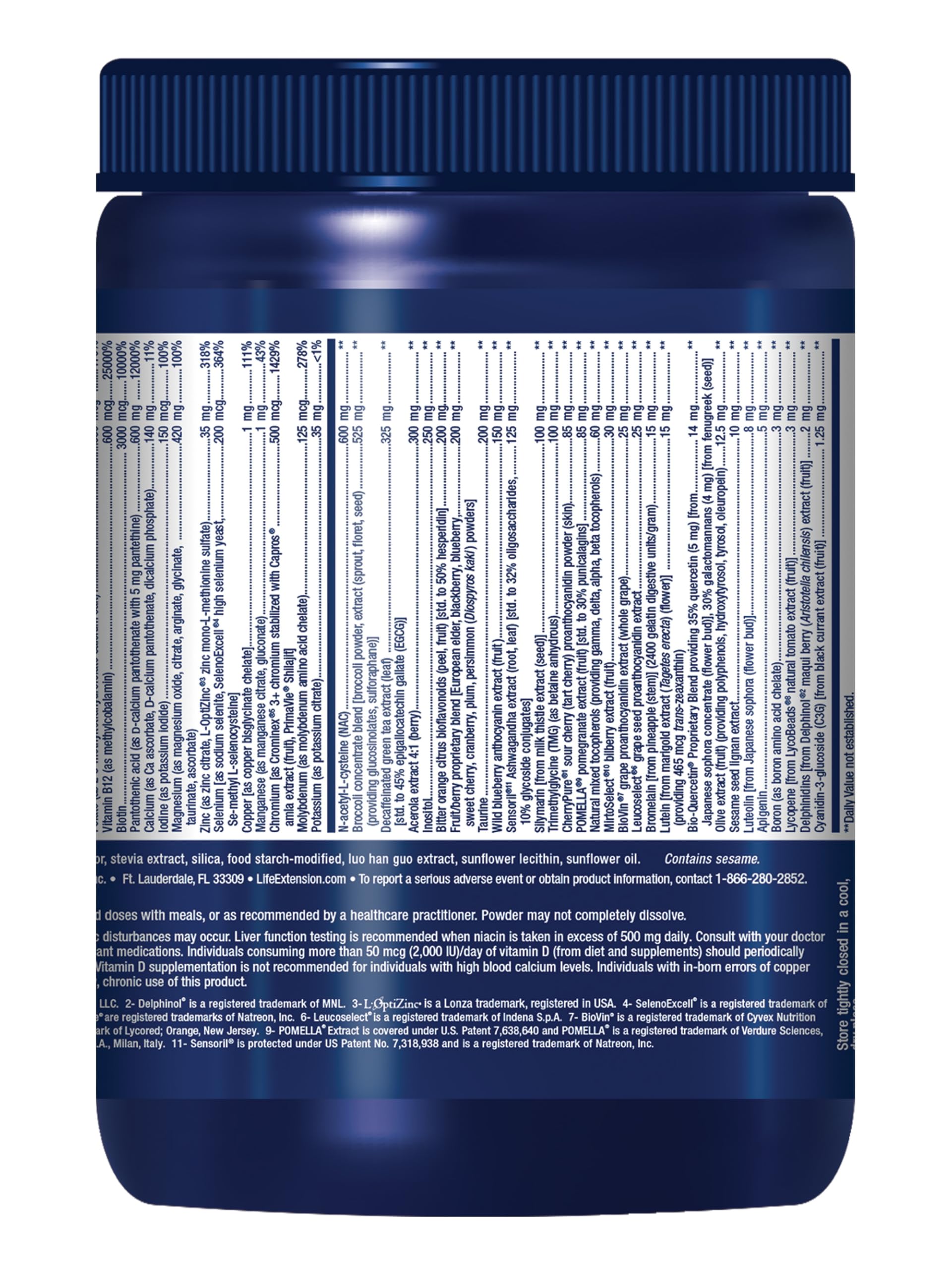 blended vitamin & mineral supplements with magnesium