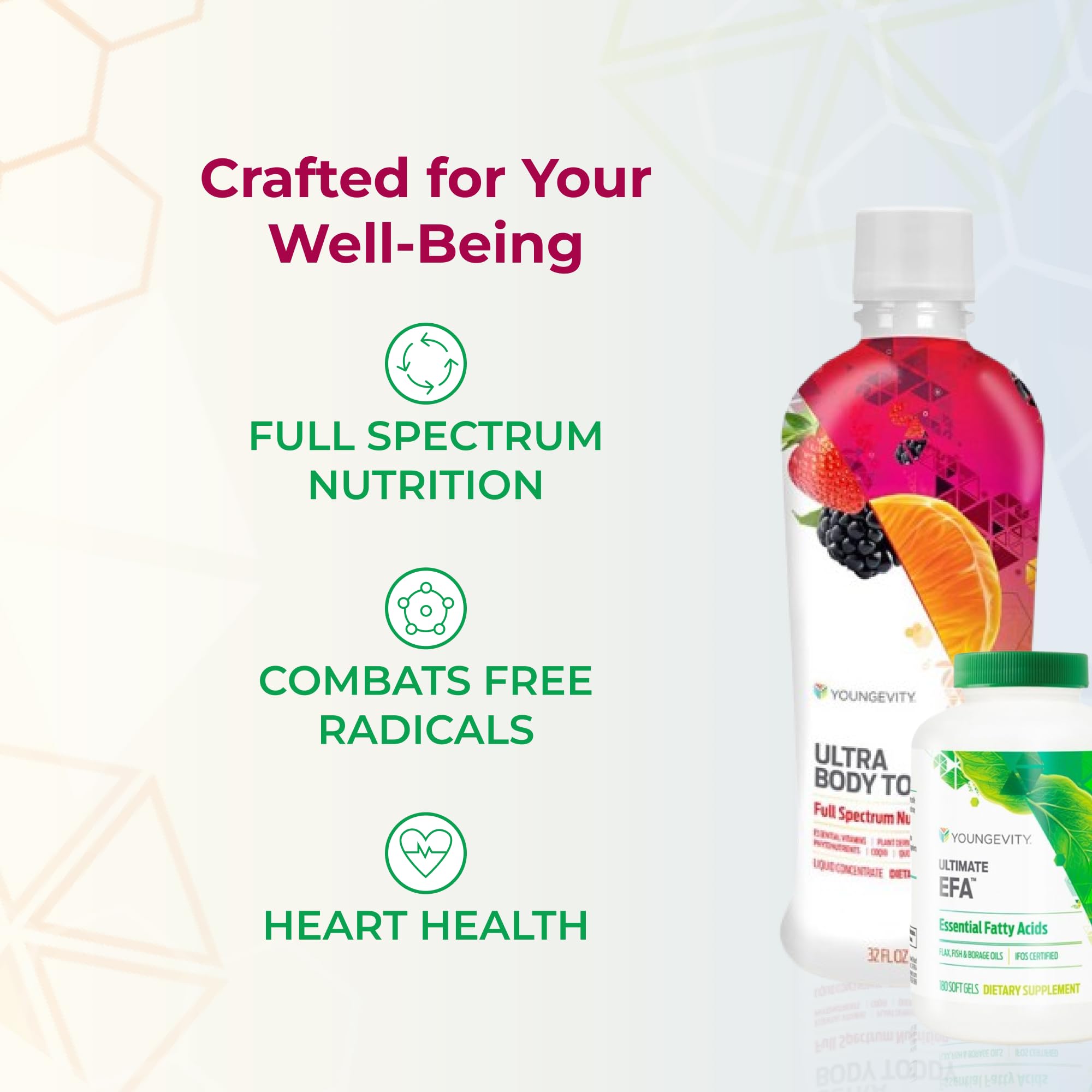 blended vitamin & mineral supplements with phytonutrients