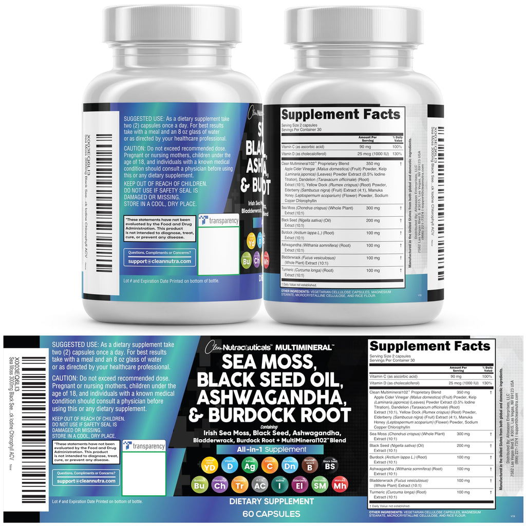 blended vitamin & mineral supplements with vitamin D3