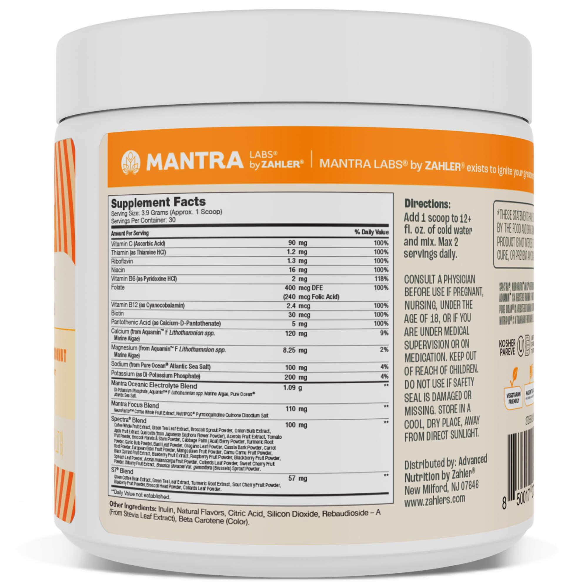 blended vitamin & mineral supplements