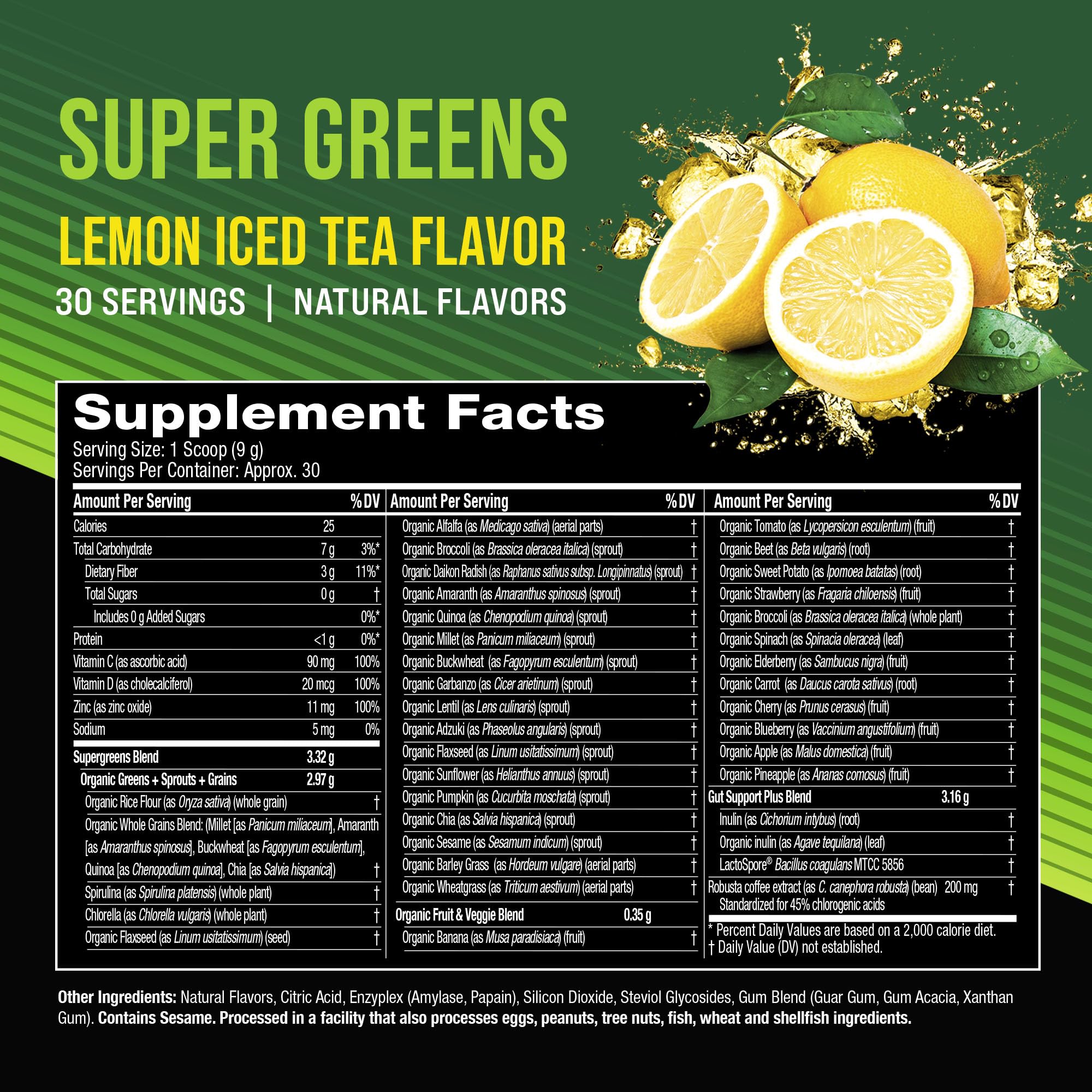 blended vitamin & mineral supplements