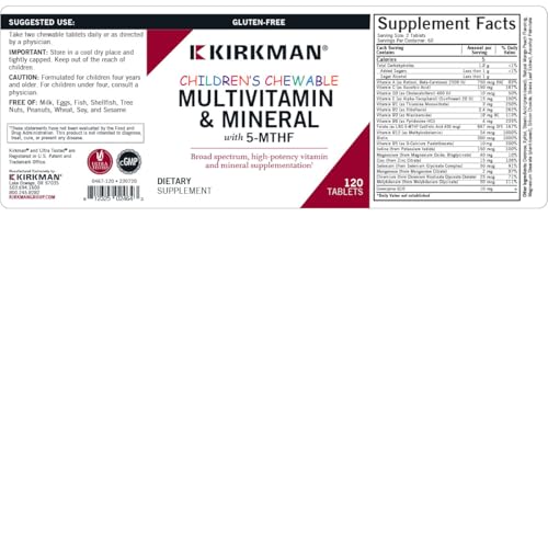 blended vitamin & mineral support for kids