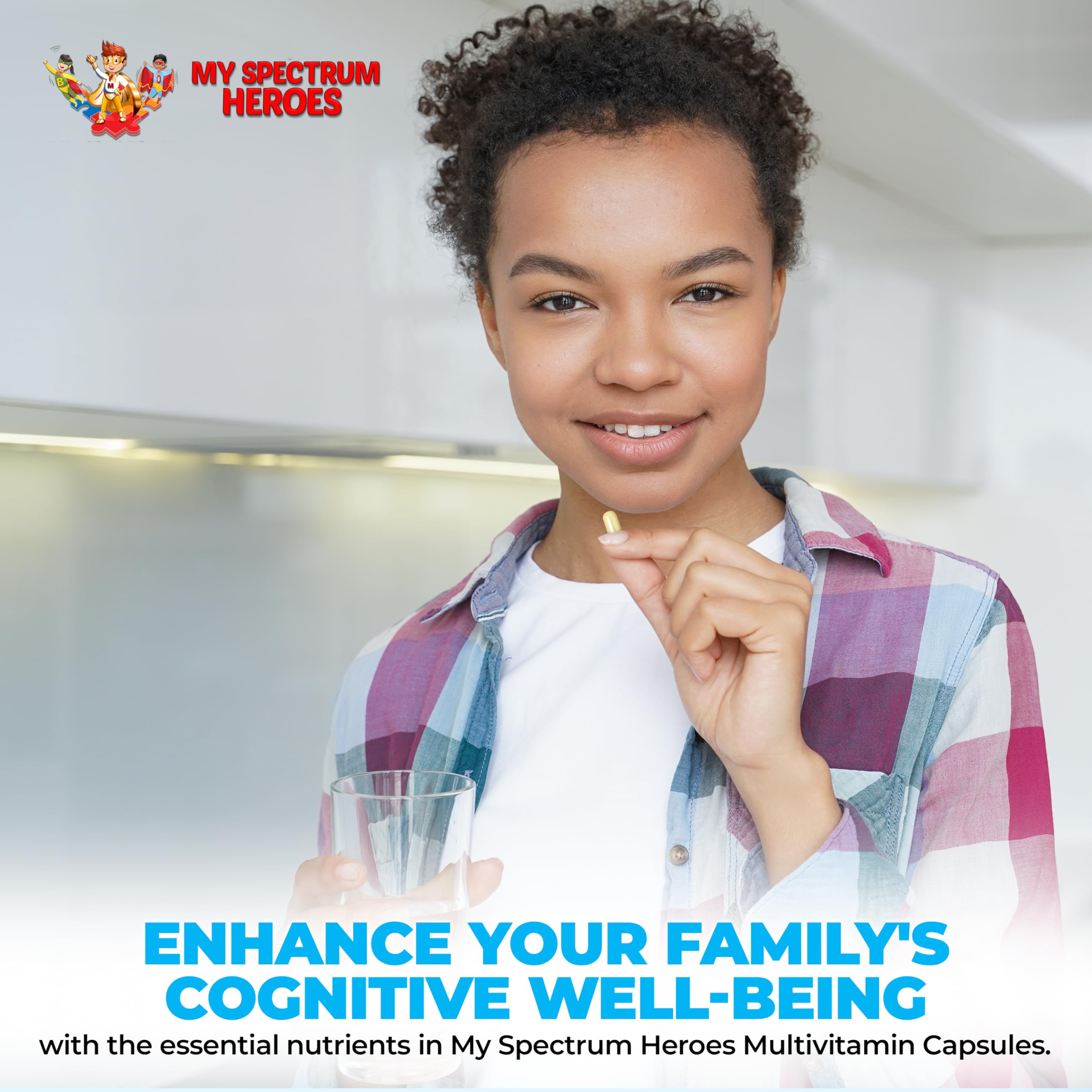 blended vitamin & mineral support for kids