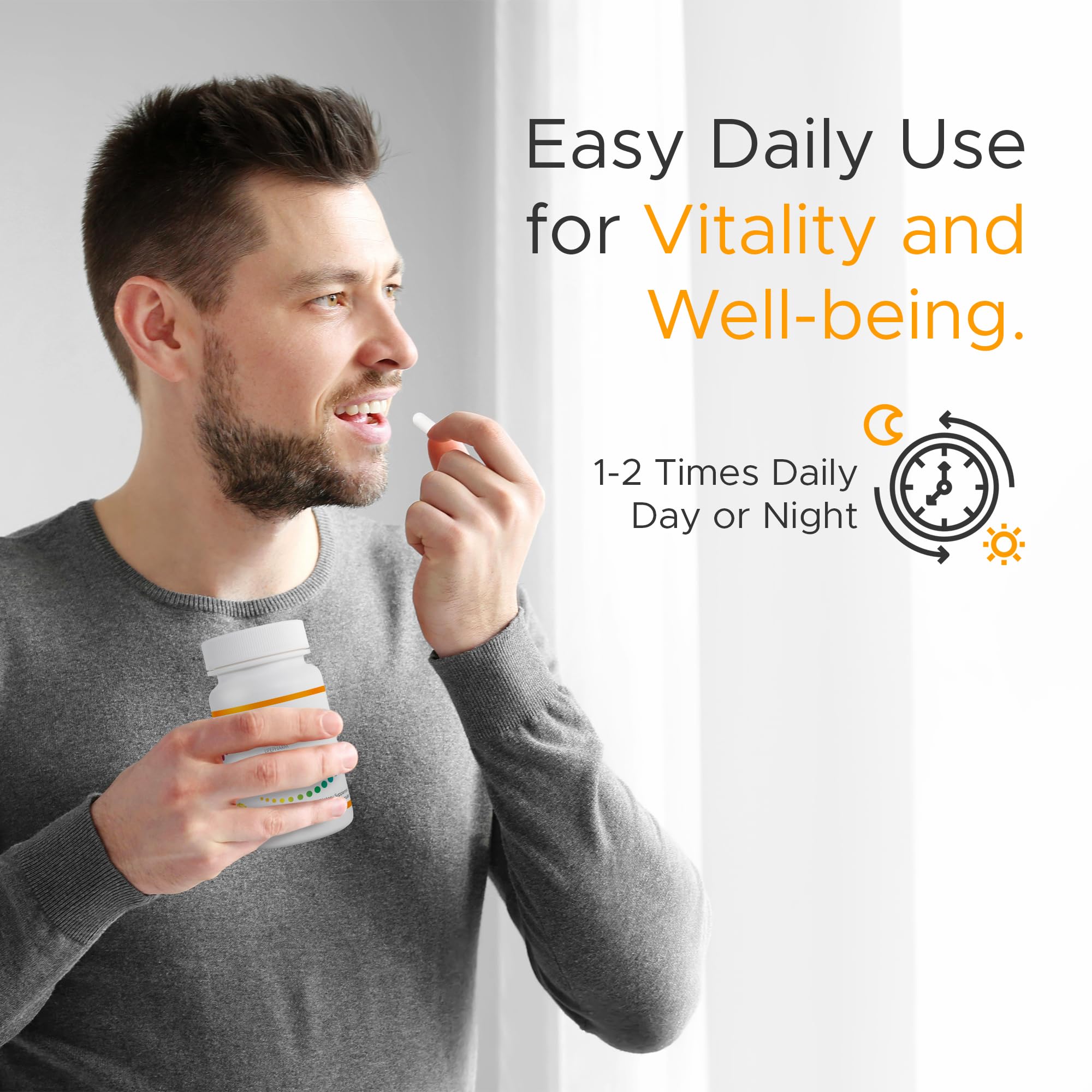 blended vitamin & mineral support for seniors