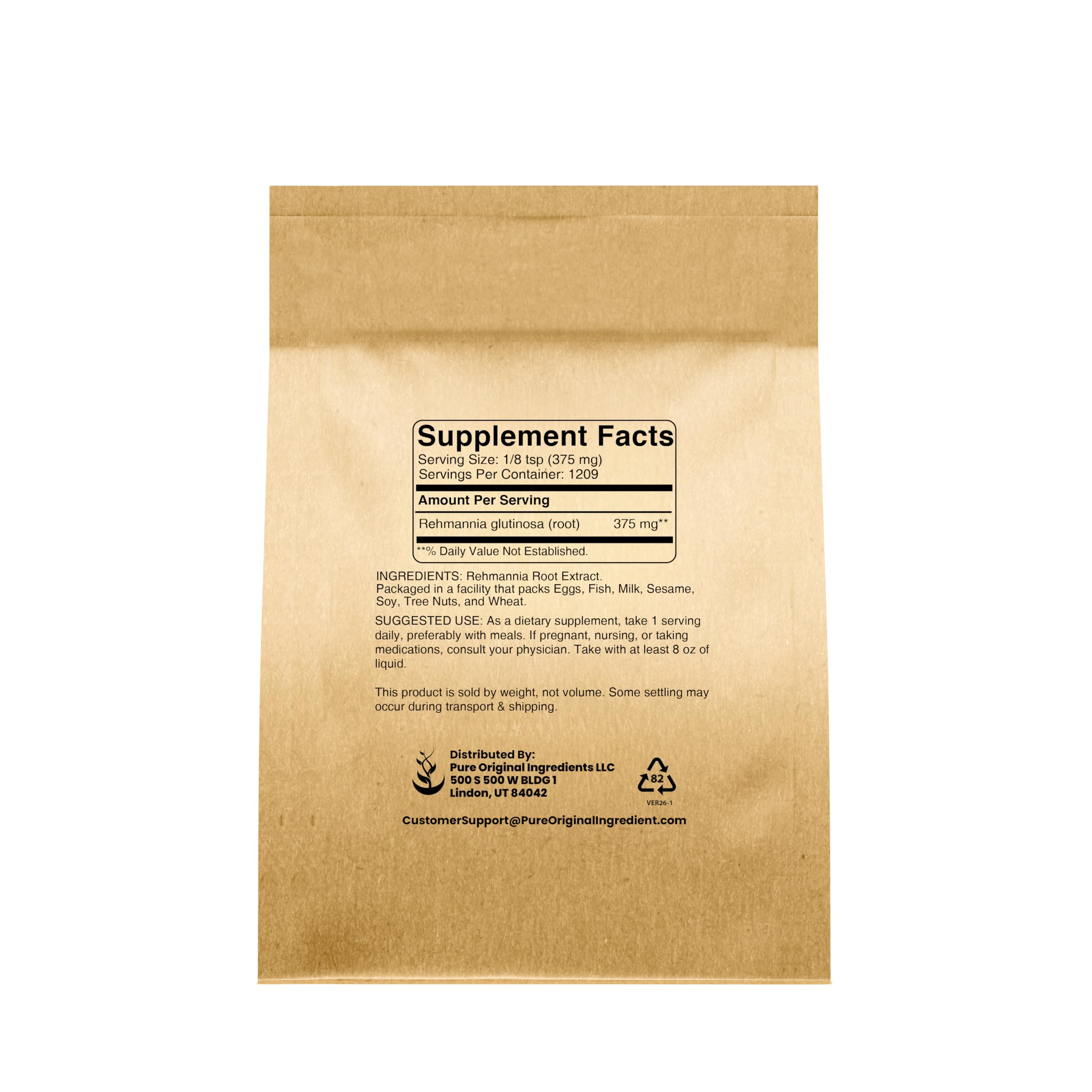blended vitamin & mineral support powder