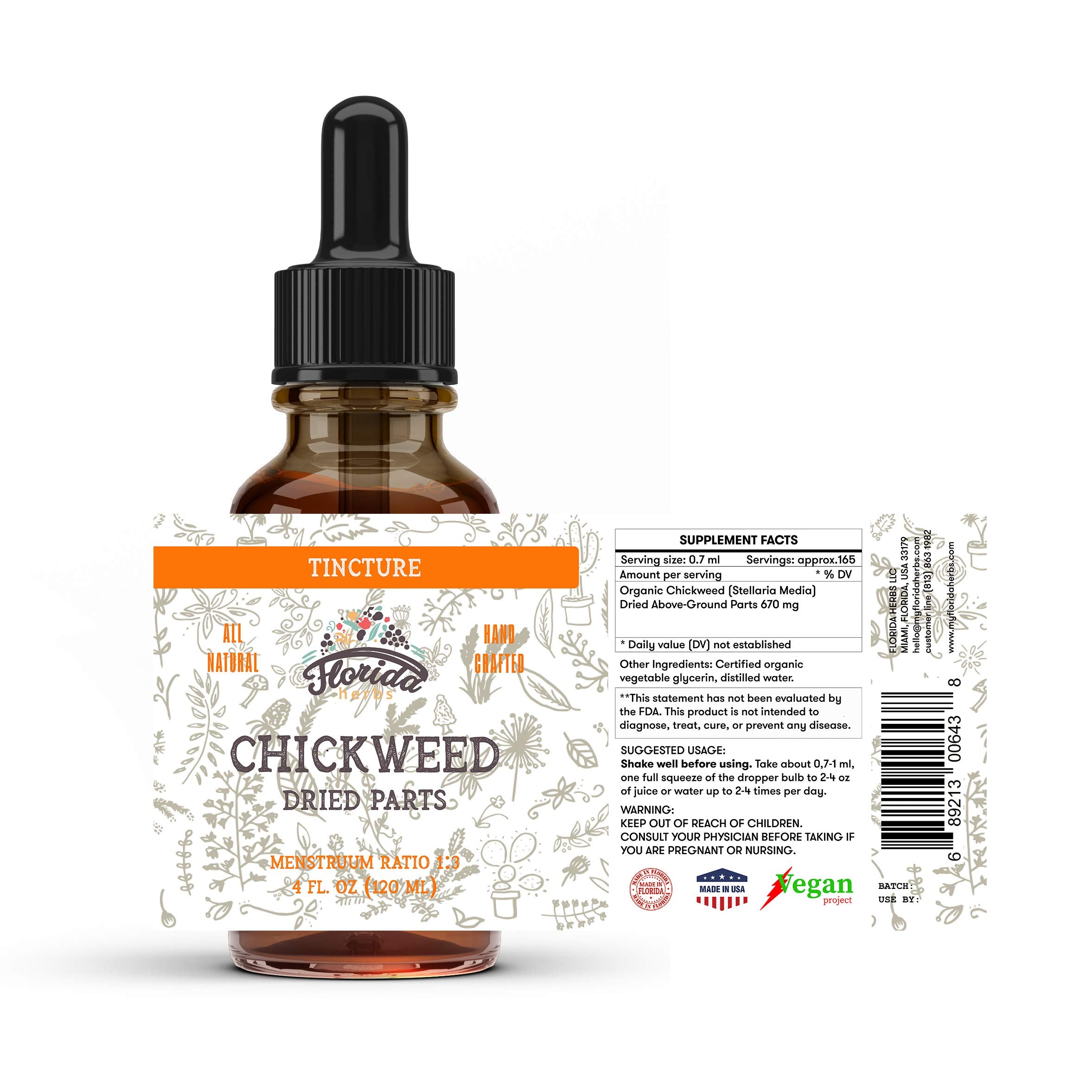 blended vitamin & mineral support tincture