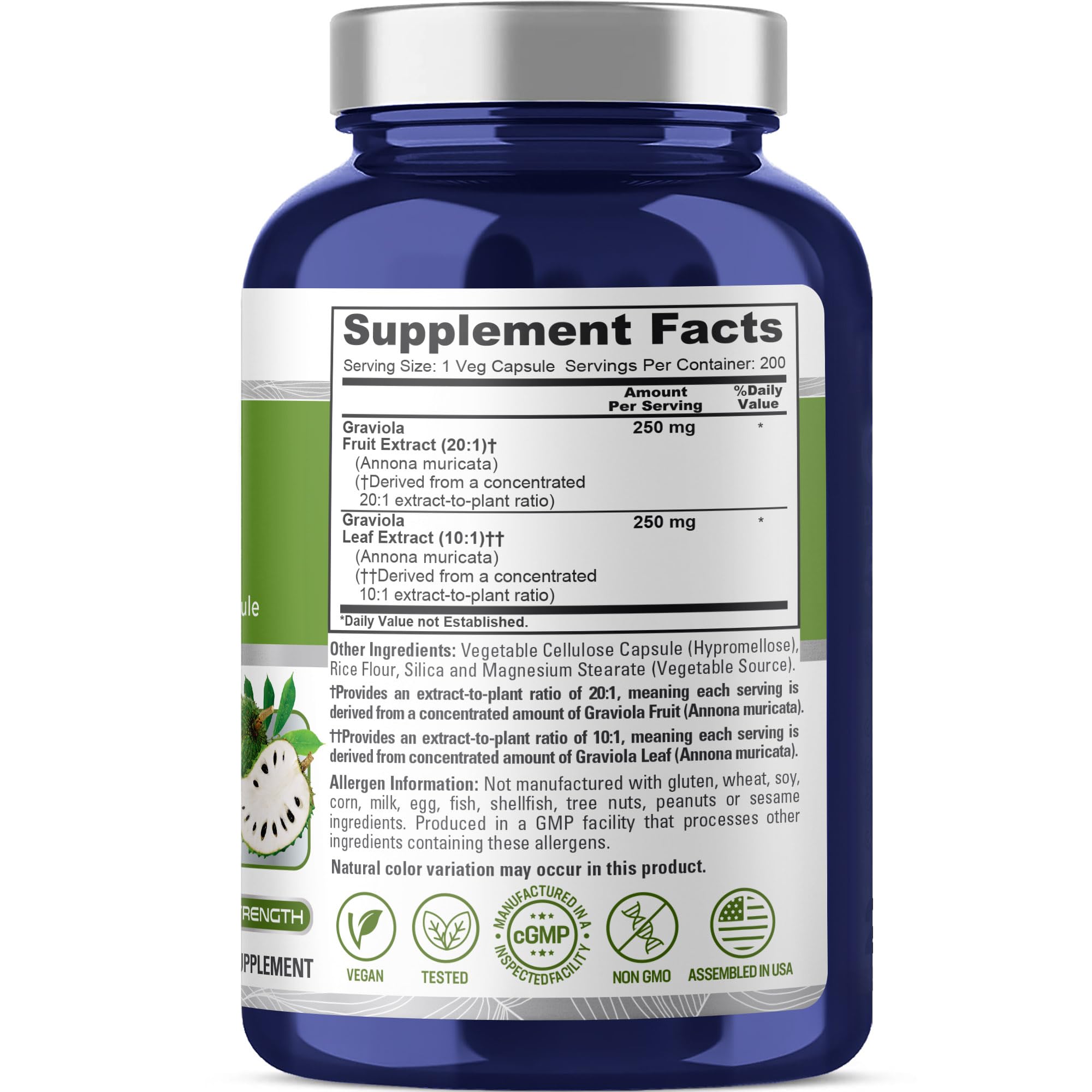 blended vitamin mineral support