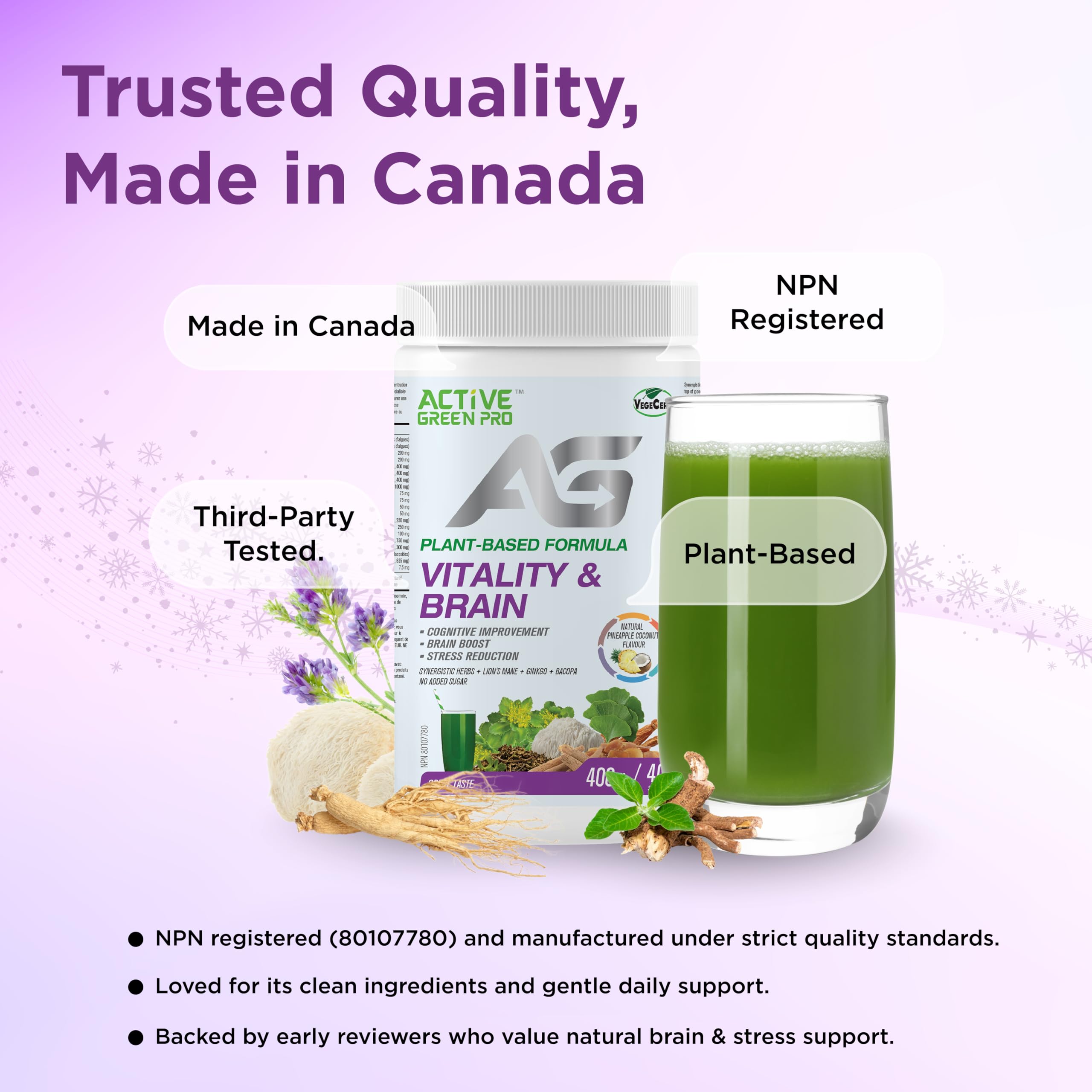 Blended vitamin minerals for vitality