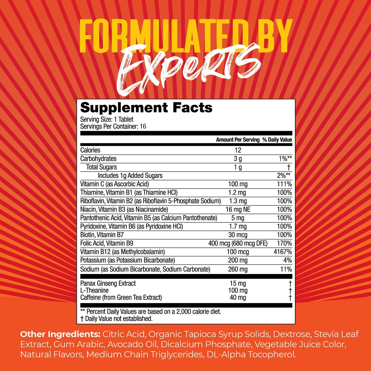 blended vitamin minerals for wellness