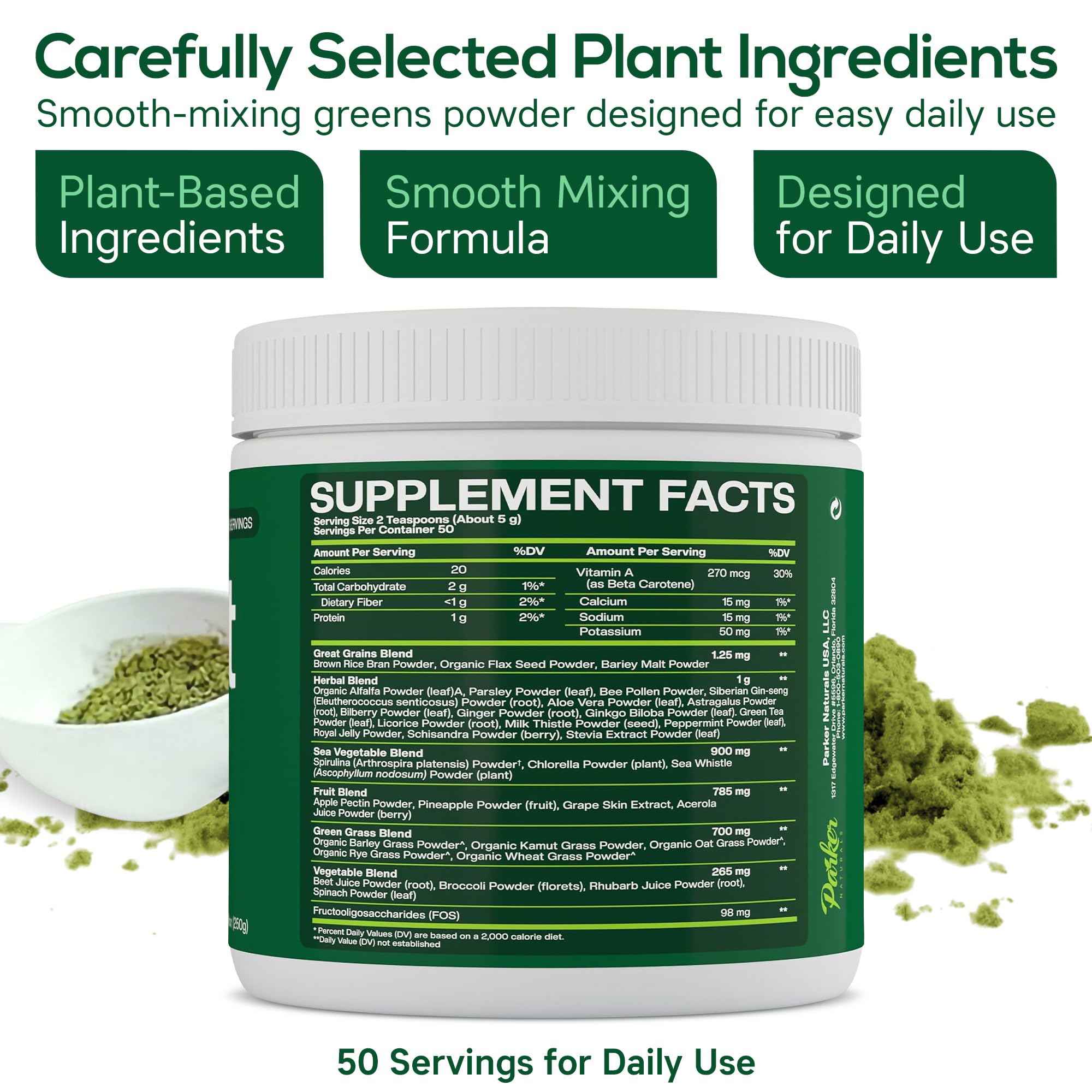 blended vitamin mix for convenience