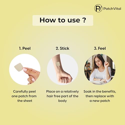 blended vitamin patches for daily energy