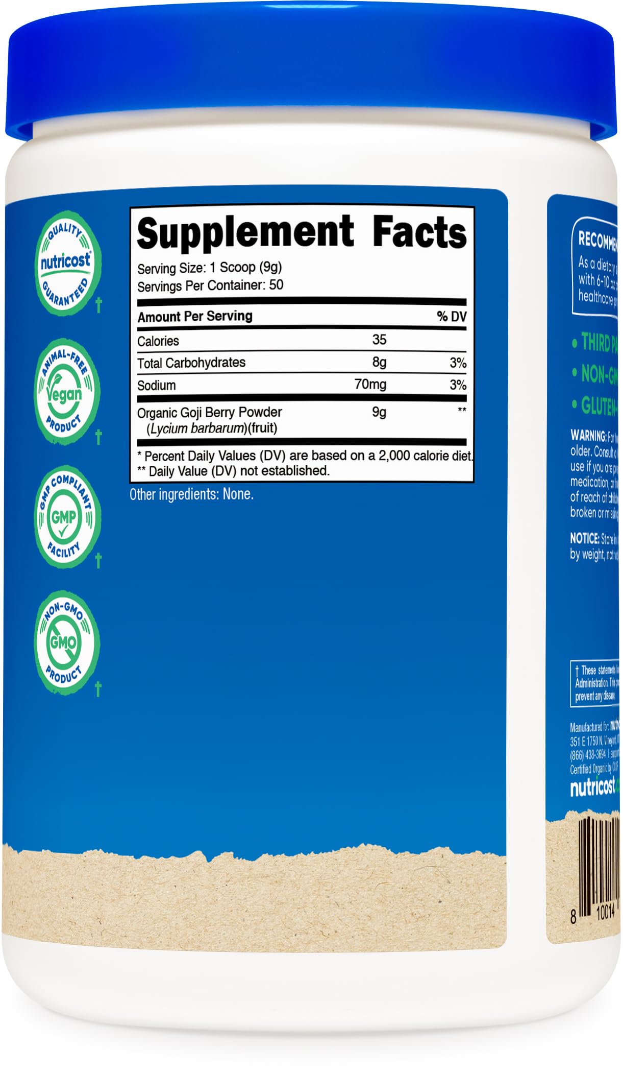 blended vitamin powder for energy