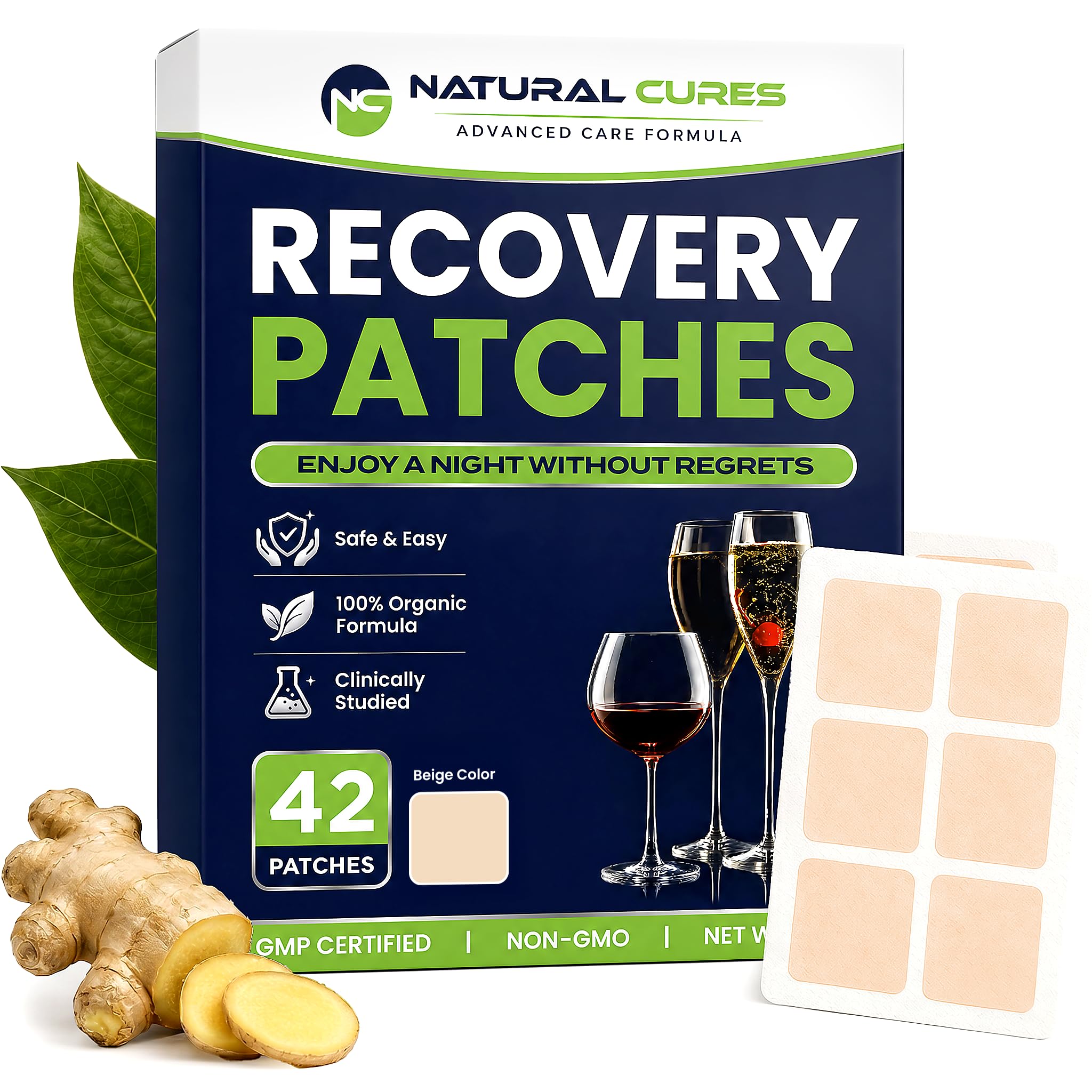 blended vitamin recovery patches