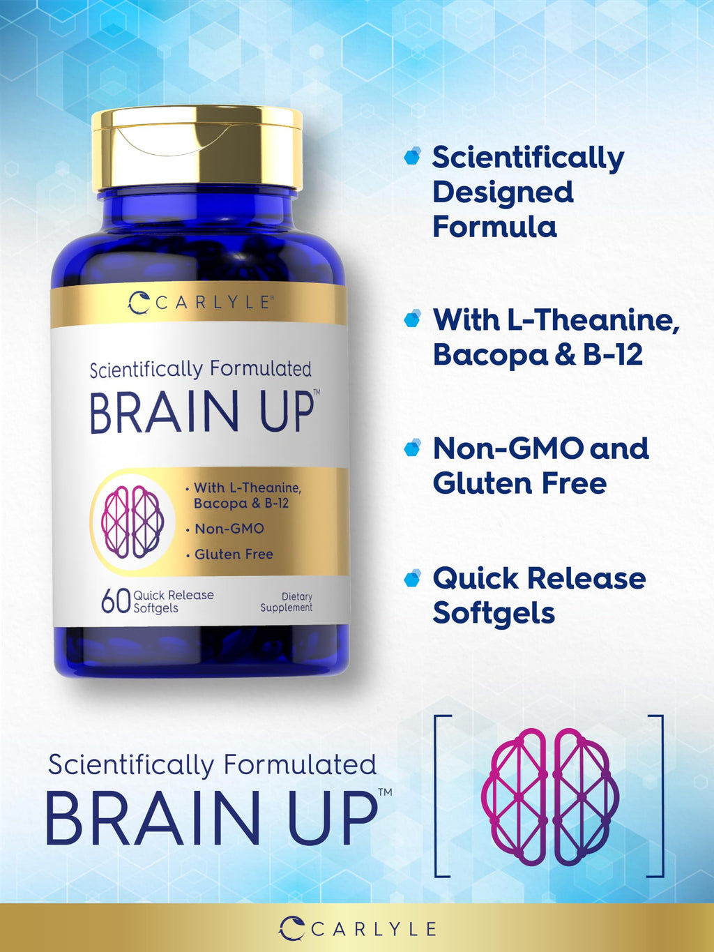 blended vitamin supplement for brain health