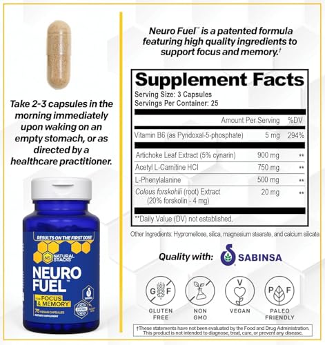 blended vitamin supplement for brain health