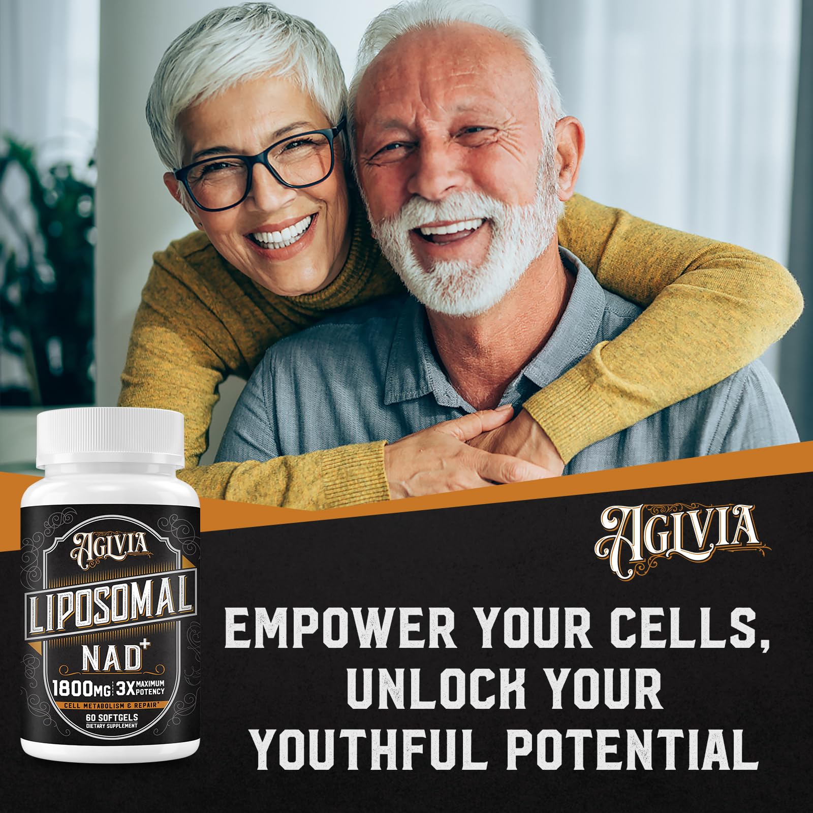 Blended vitamin supplement for busy individuals