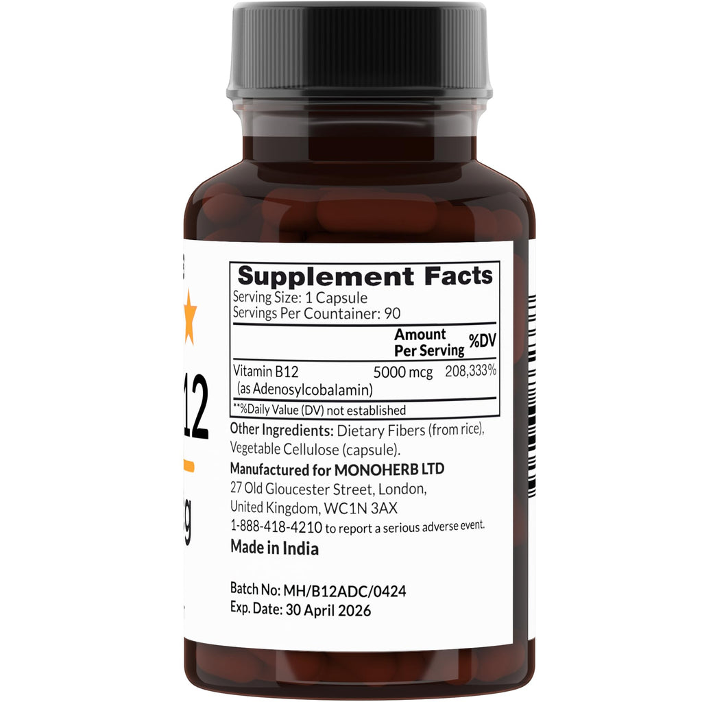 blended vitamin supplement for energy