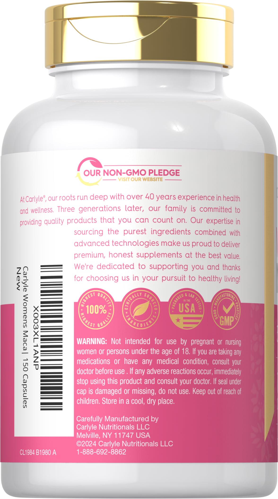 Blended vitamin supplement for energy