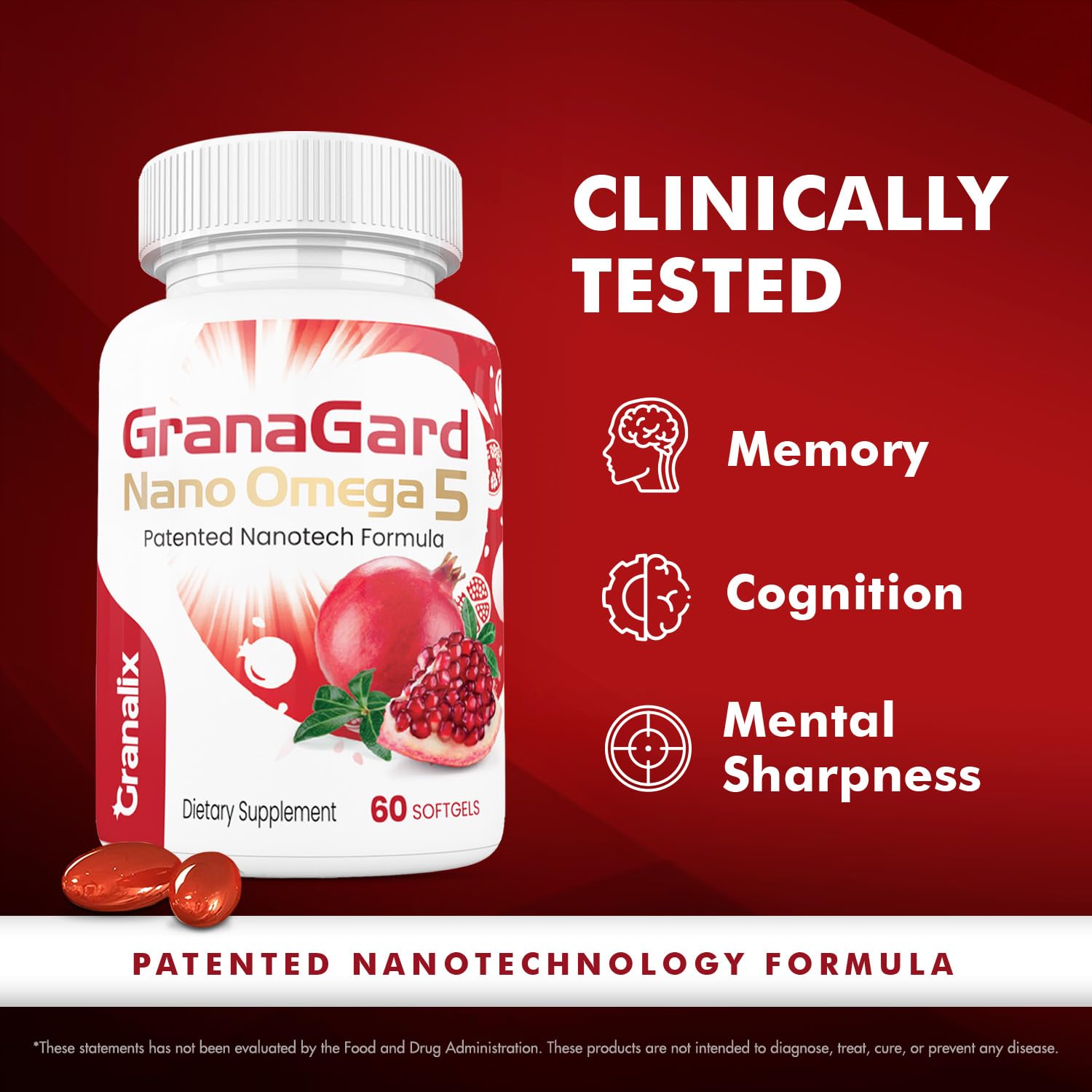 blended vitamin supplement for focus