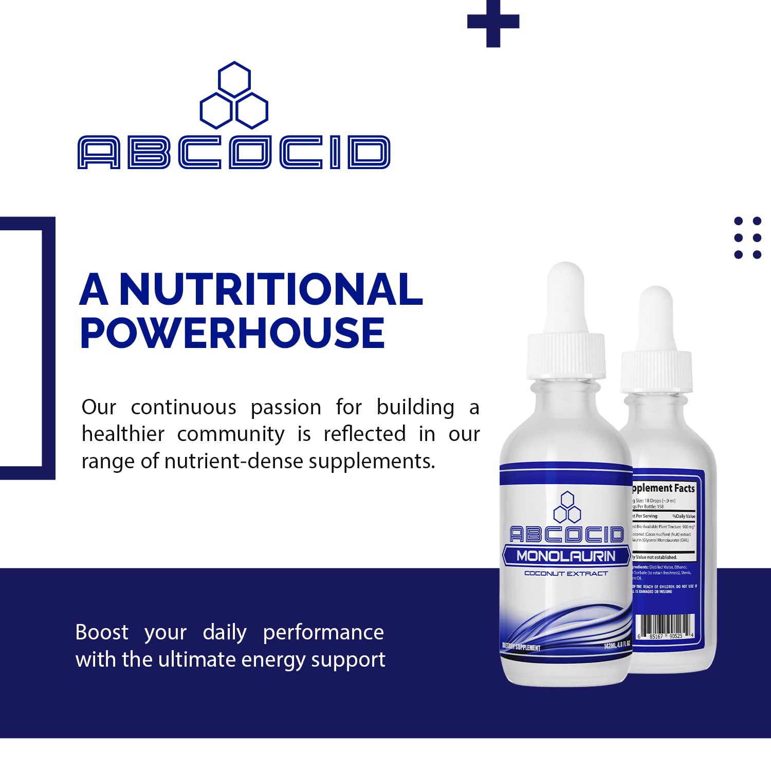 Blended vitamin supplement for overall health