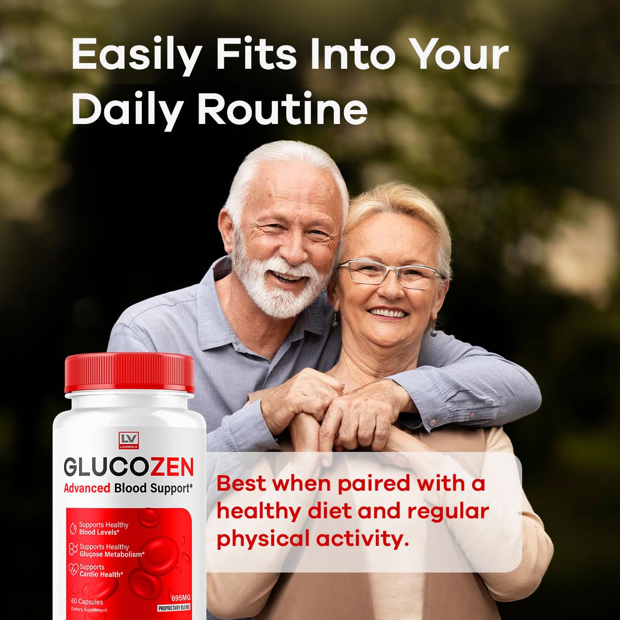 blended vitamin supplement for vitality