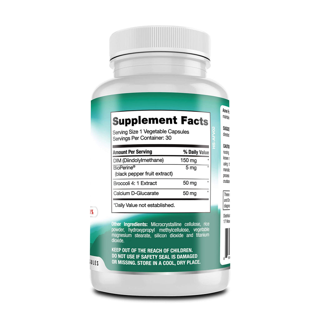 blended vitamin supplements for acne