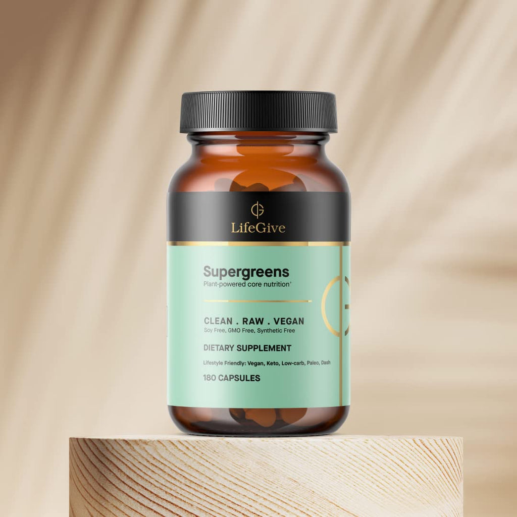 blended vitamin supplements for active living