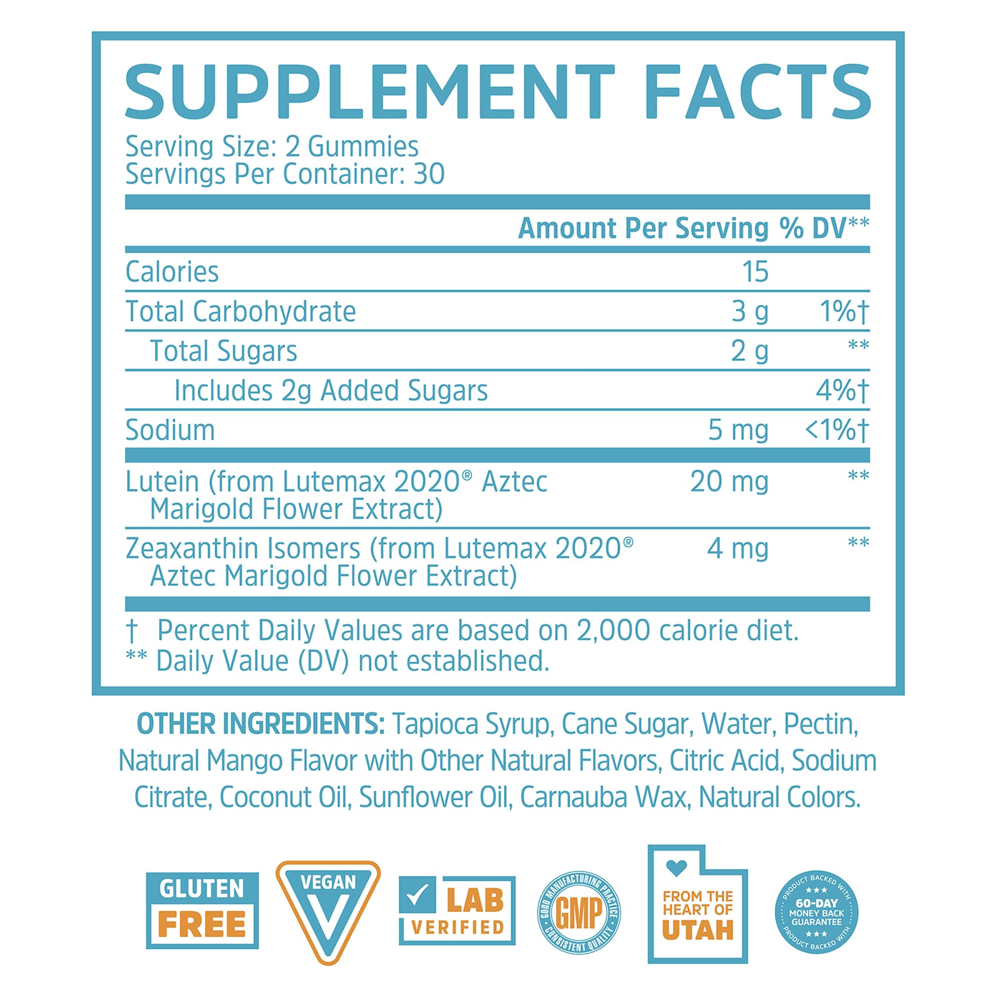 blended vitamin supplements for adults