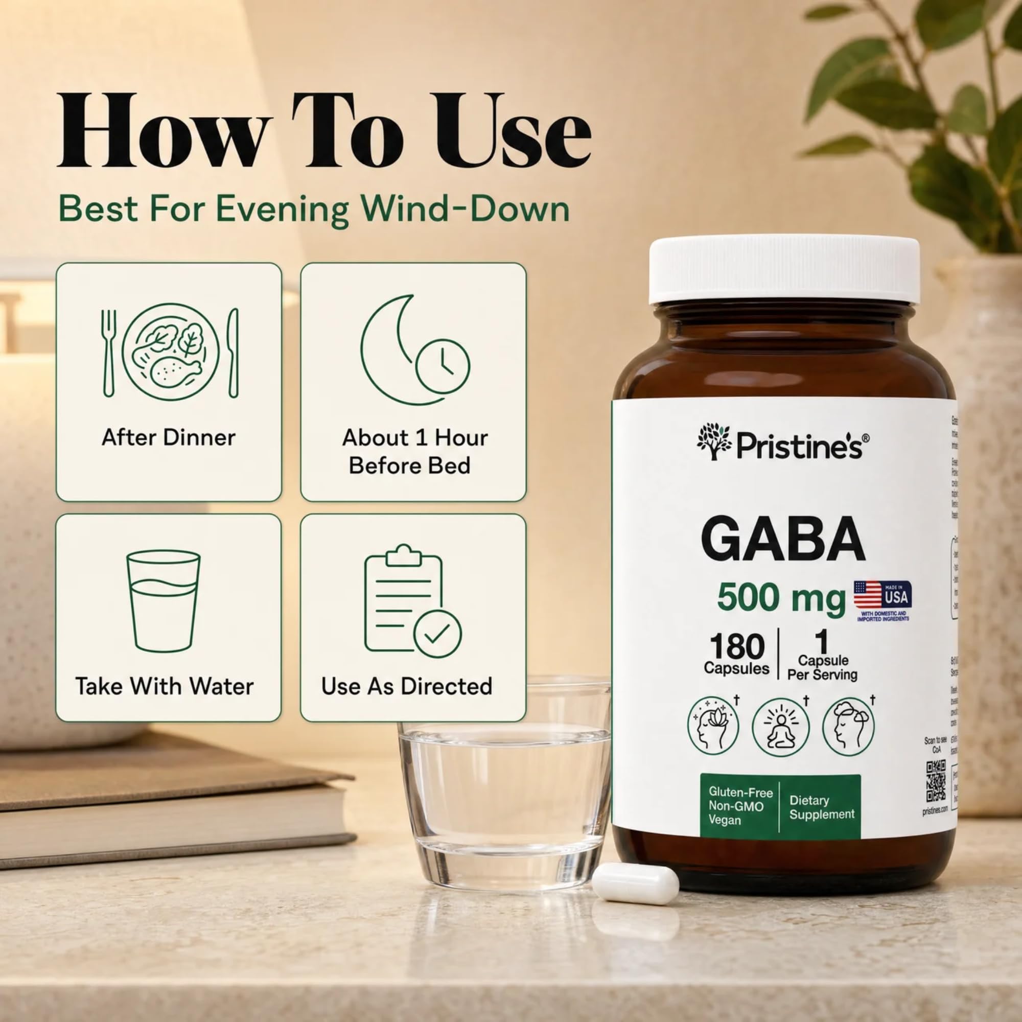 blended vitamin supplements for better sleep