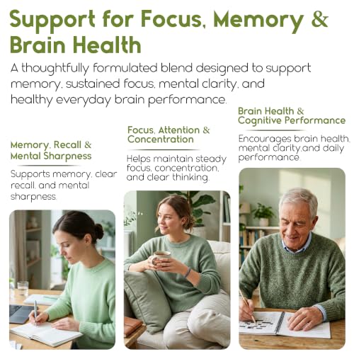 blended vitamin supplements for brain function