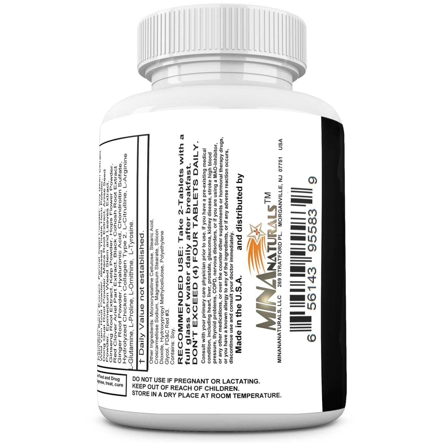 blended vitamin supplements for breast health