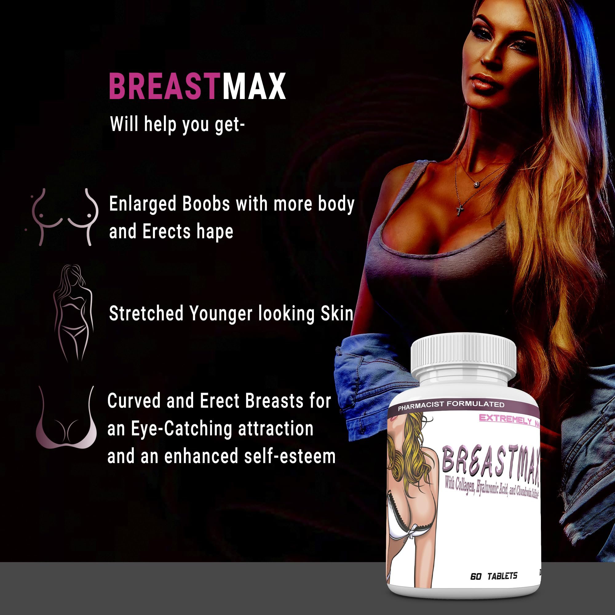 blended vitamin supplements for breasts