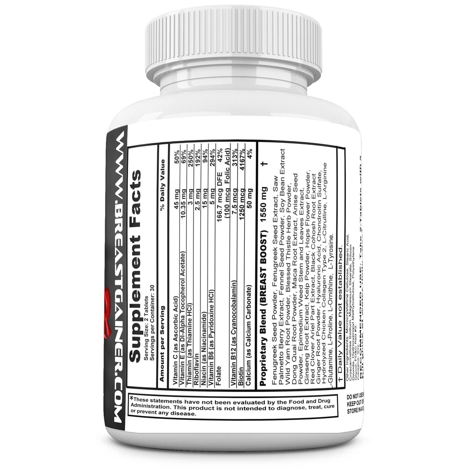 blended vitamin supplements for breasts