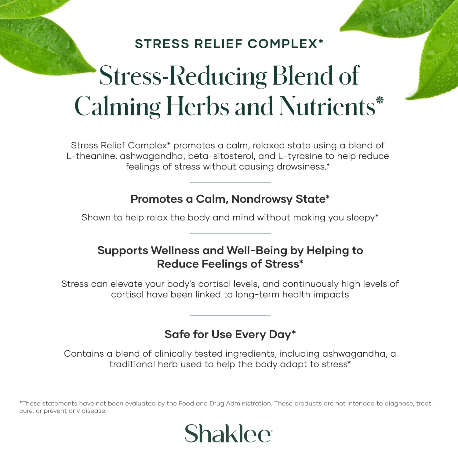 blended vitamin supplements for calm