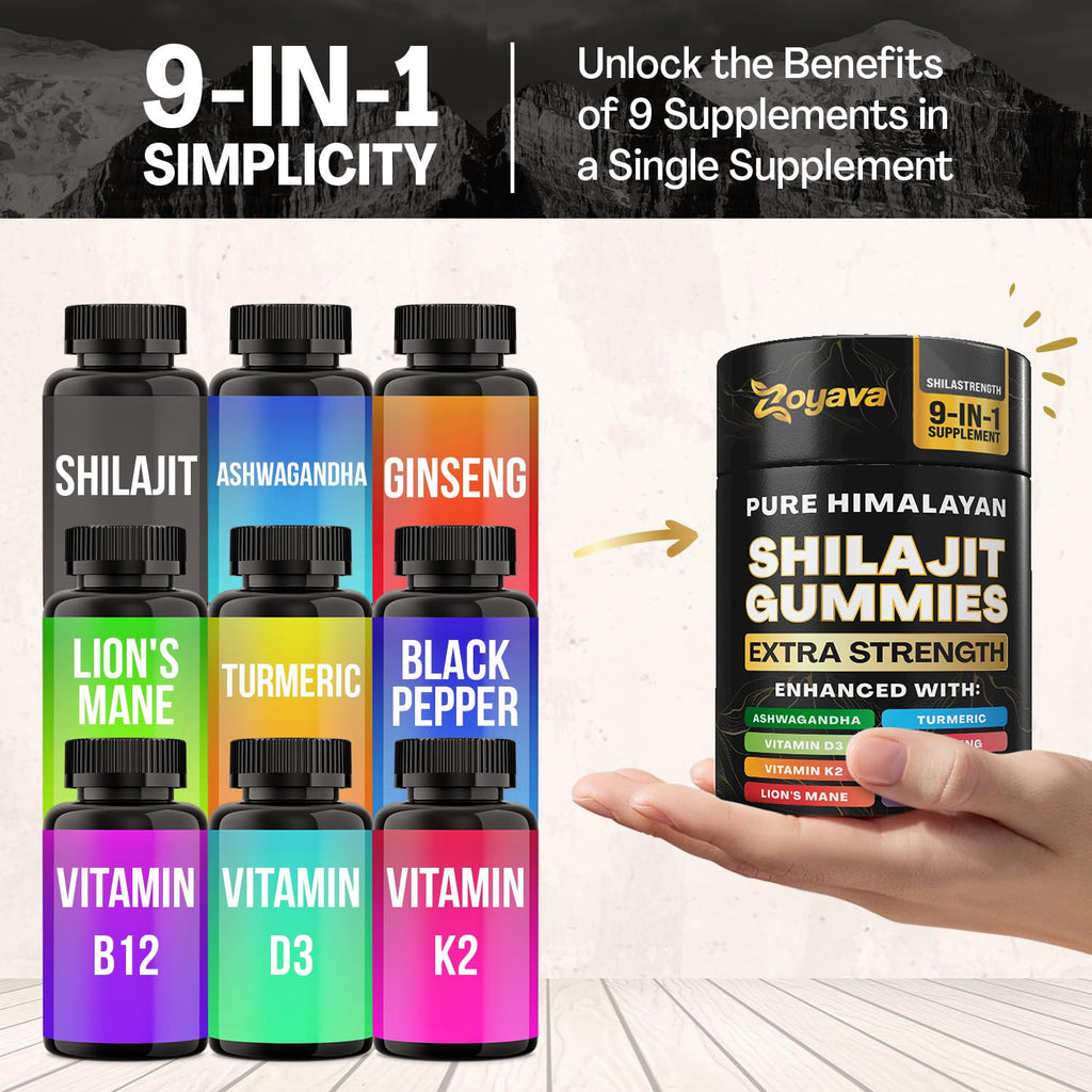 Blended vitamin supplements for daily health