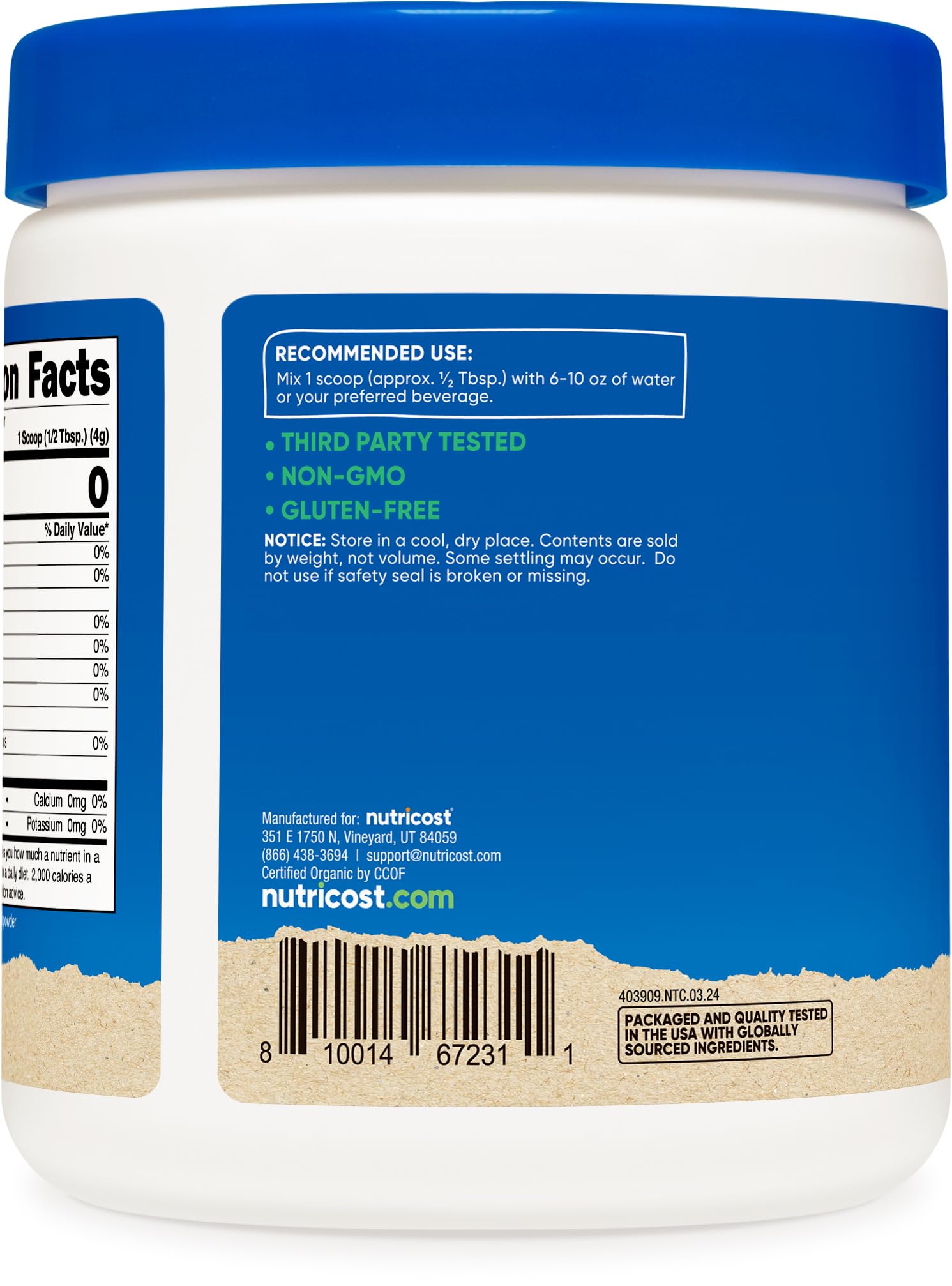 Blended vitamin supplements for daily health