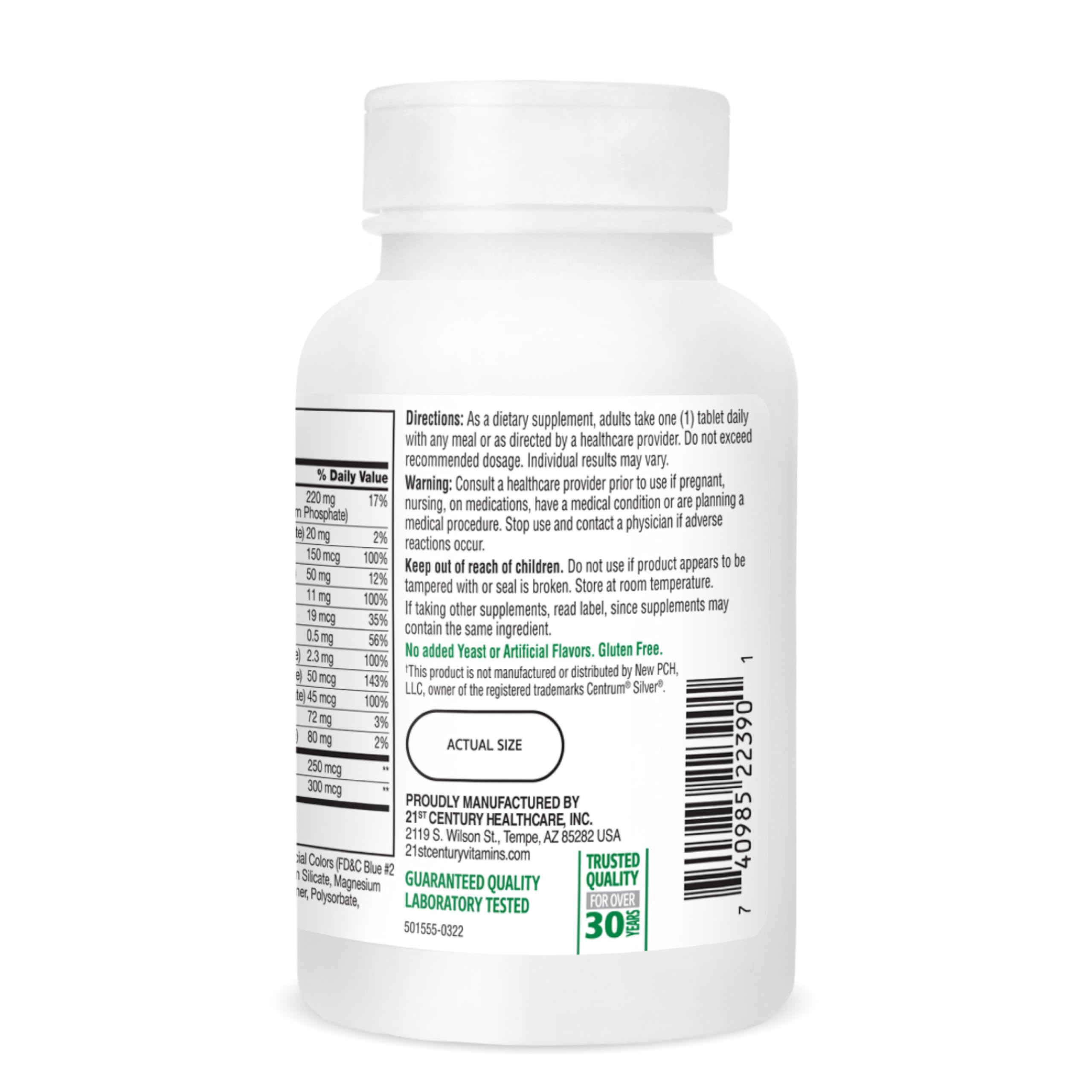 blended vitamin supplements for daily use