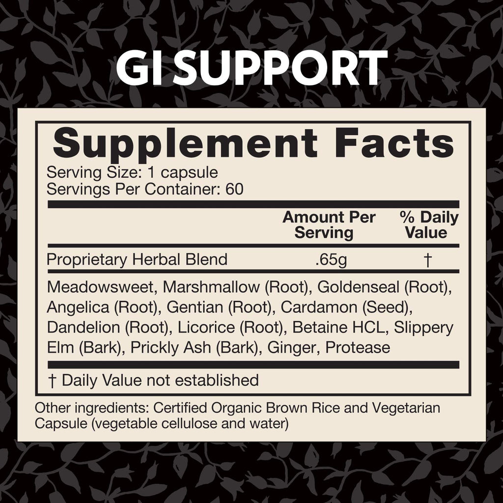 blended vitamin supplements for digestion
