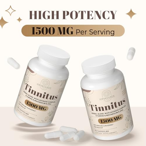 Blended vitamin supplements for ear support