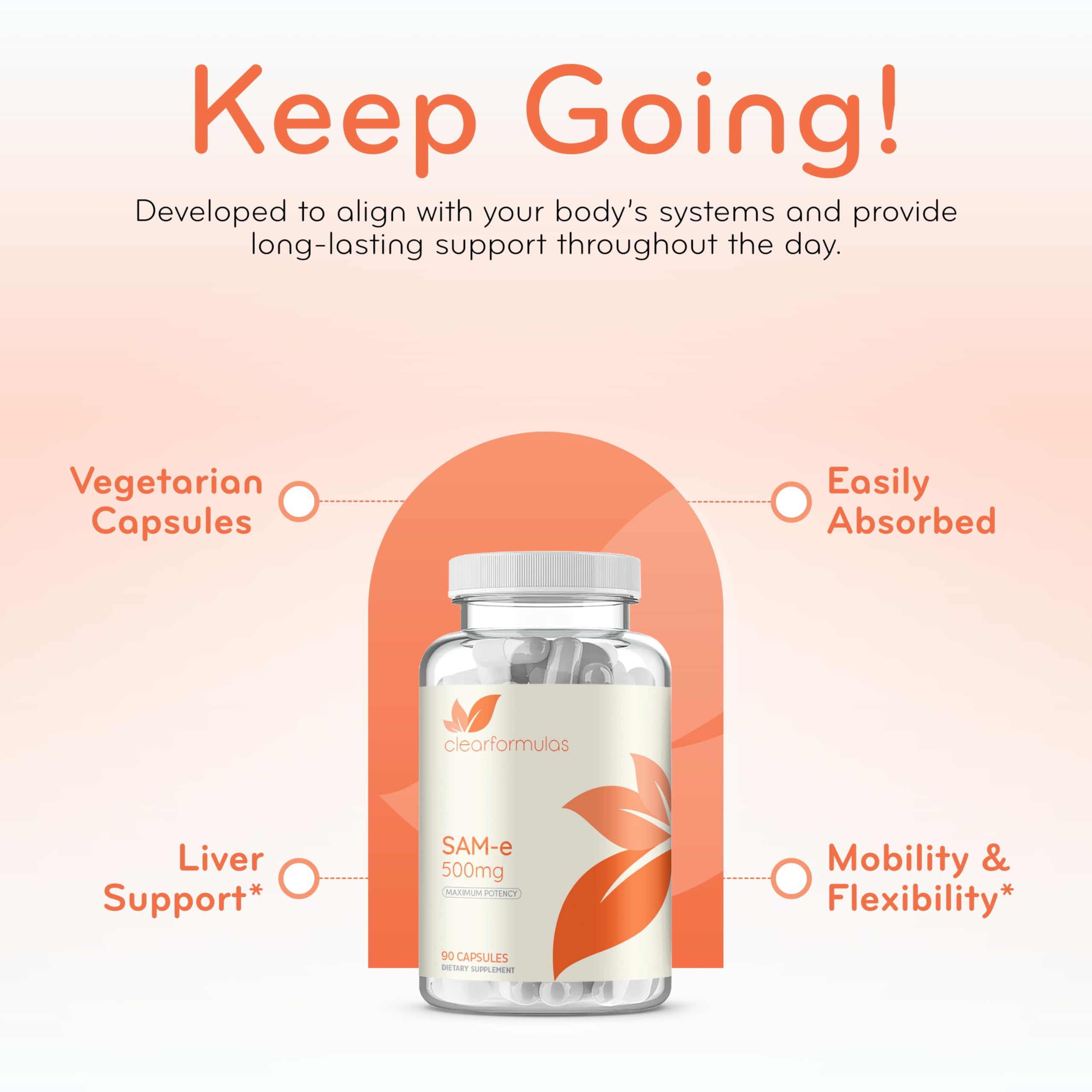 Blended vitamin supplements for energy boost