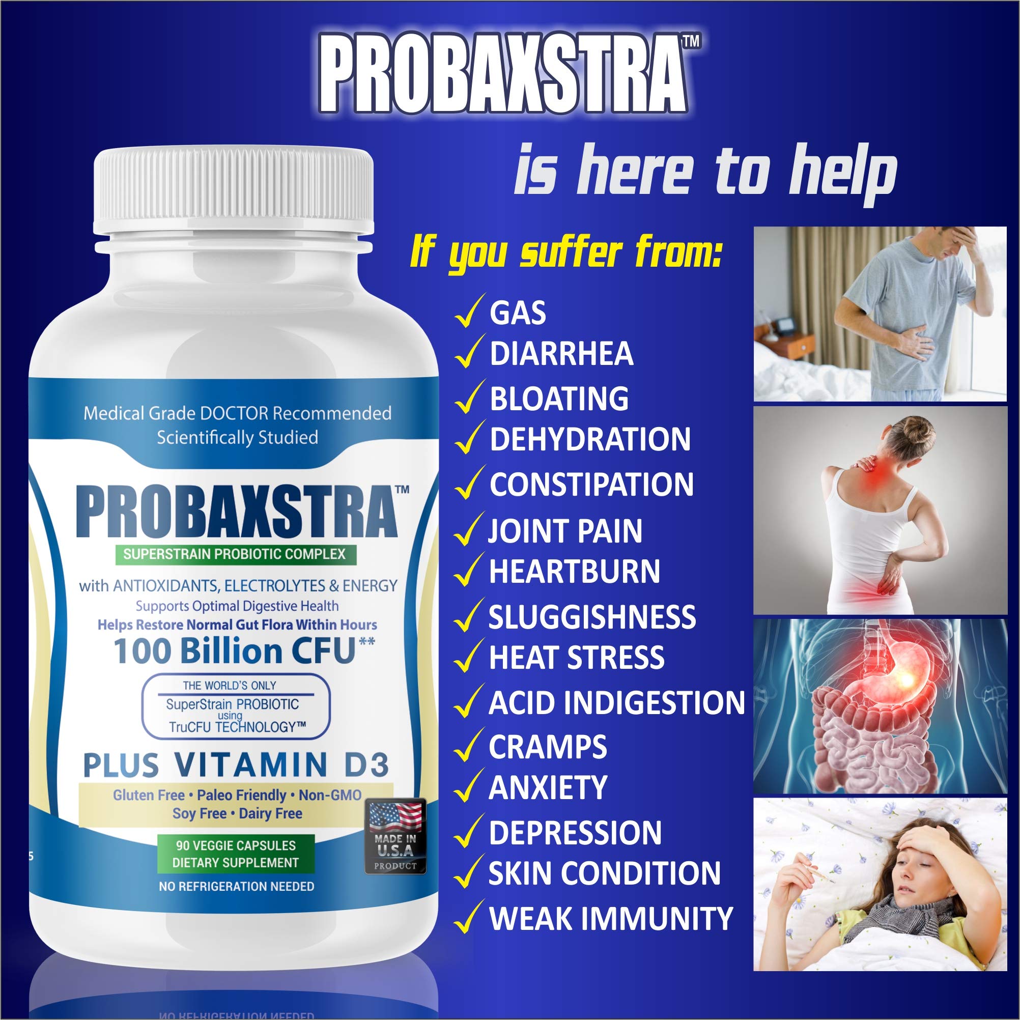 Blended vitamin supplements for energy